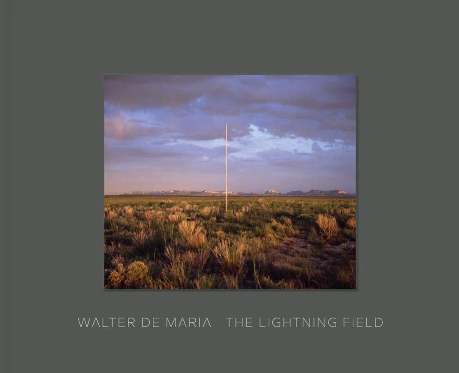 Walter De Maria: The Lightning Field | Dia Art Foundation Bookshops